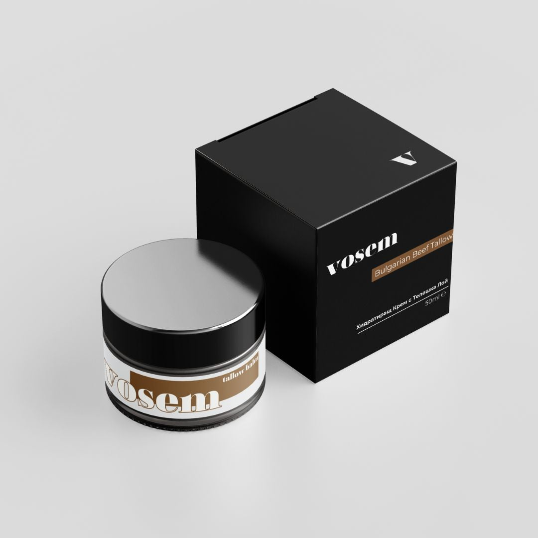 Крем за Лице с Телешка Лой и Мед – vosem